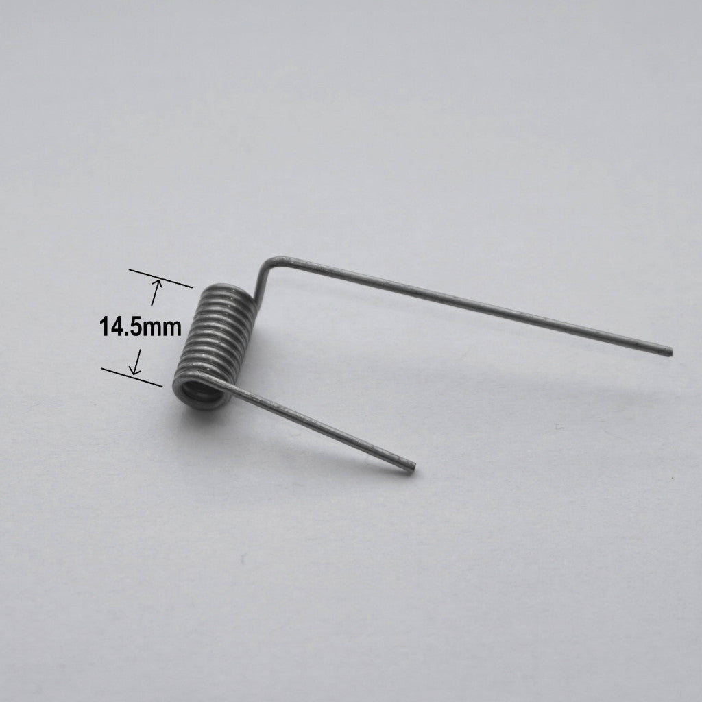 14.5mm Letter Plate Spring with Cranked Arm (1.2mm wire), Pack of 2 ...