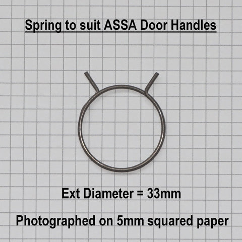 Door Handle Spring to suit ASSA Door Handles (Available in packs of 1 ...