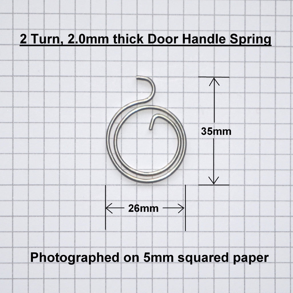 2-Turn Door Handle Spring Selection plus Circlips – Northern DIY Ltd