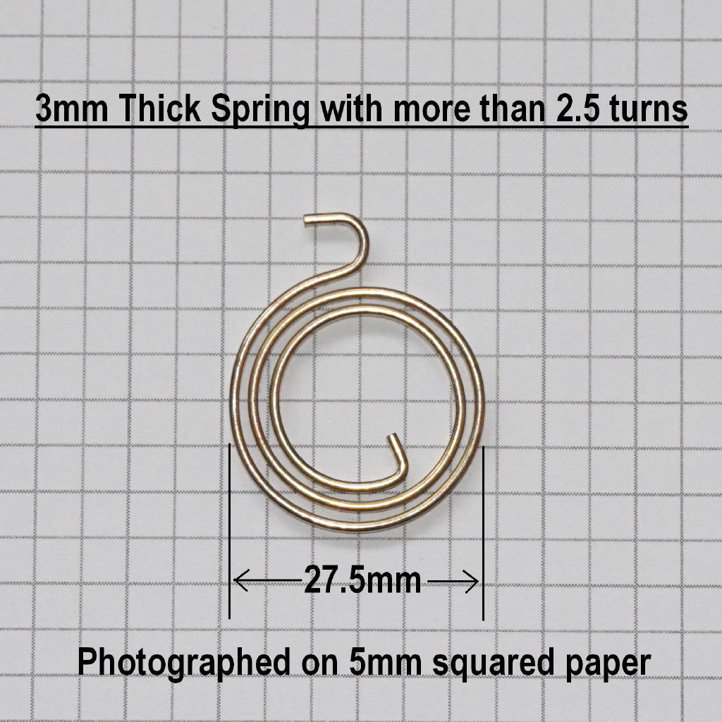 3.0mm Thick Door Handle Spring with more than 2+1/2 Turns (Reclaimed ...