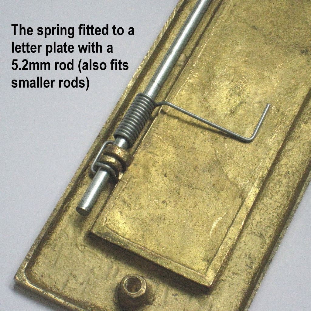 Letter Plate Springs / Letterbox Springs (Pack of 2) – Northern DIY Ltd